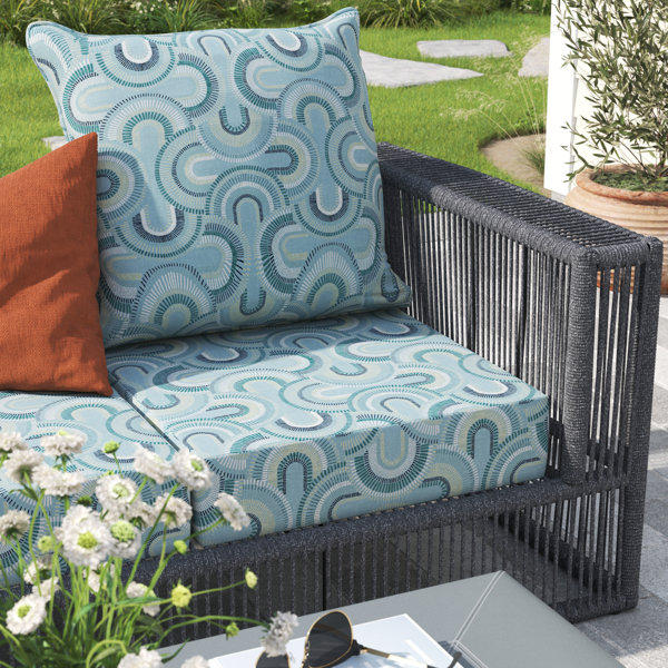 ARDEN Outdoor Lounge Chair 5.75" Cushion & Reviews | Wayfair