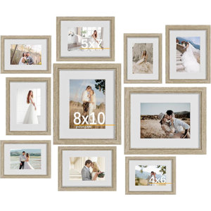 BEACHWATER POOL & SPA, LLC 10 Pack Picture Frames Collage Wall Decor ...