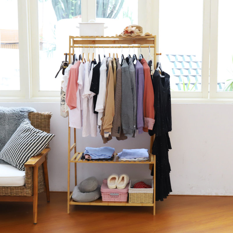 Rebrilliant Sharan 32.5" W Garment Rack & Reviews | Wayfair