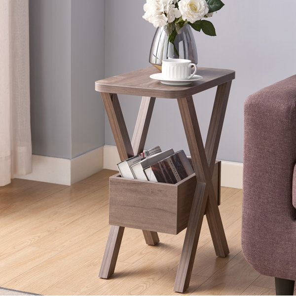 Gracie Oaks Saidi End Table with Storage & Reviews | Wayfair