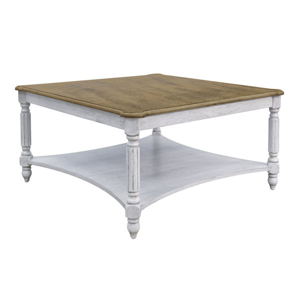 Laurel Foundry Modern Farmhouse Locke Solid Wood Square Coffee Table ...