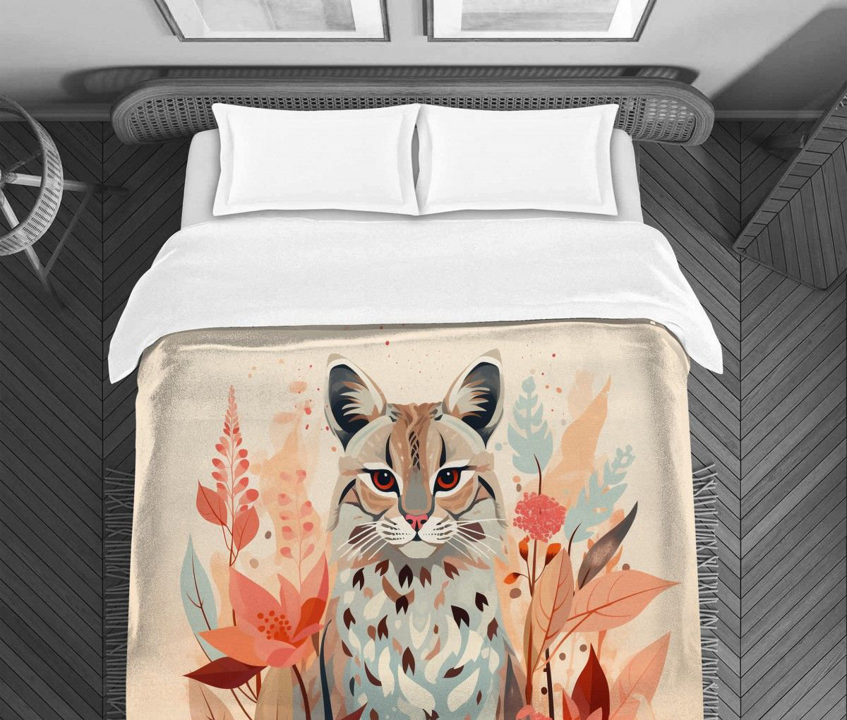 VisionDecor Bobcat AlexiousAlexious Bedding | Wayfair