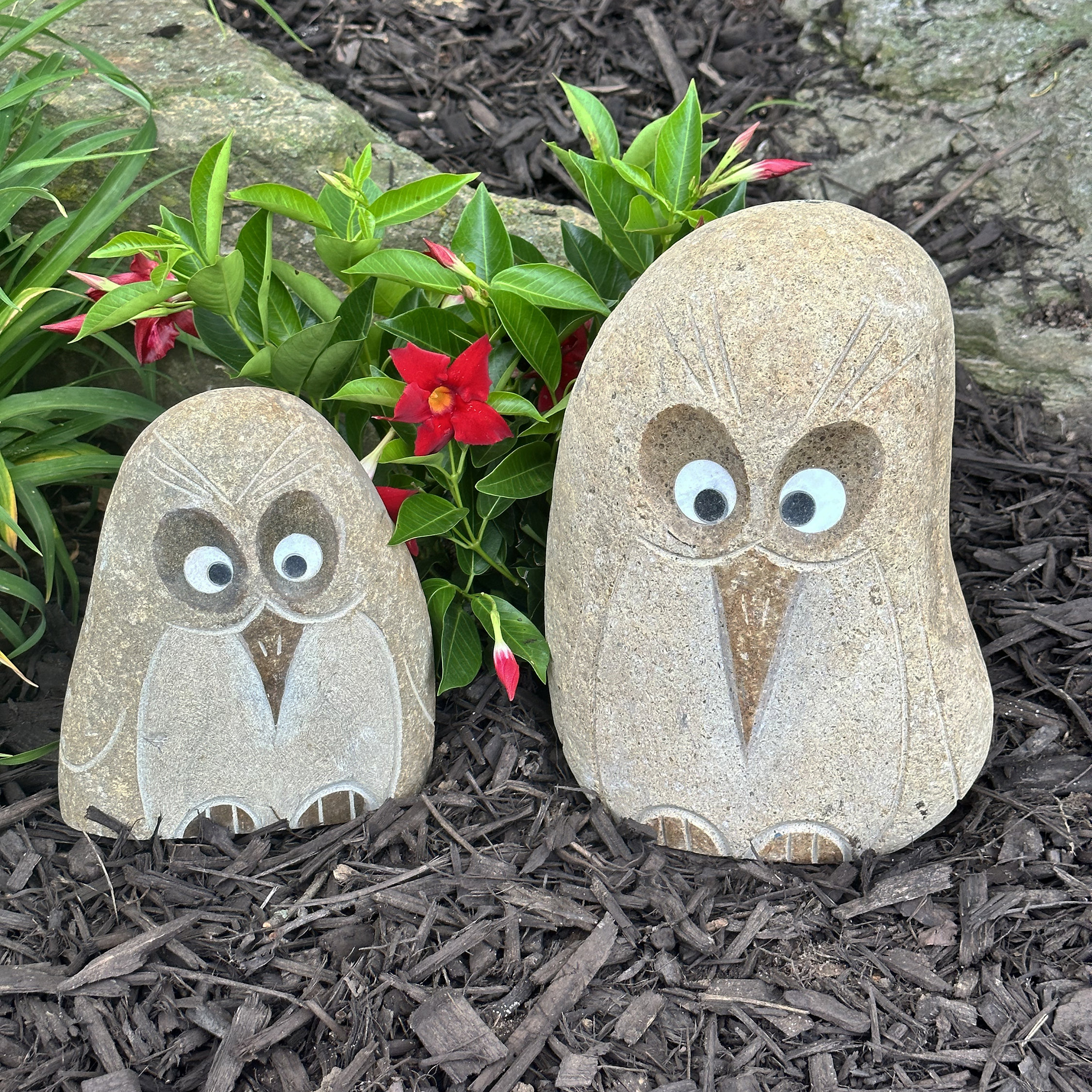 Arlmont & Co. Stone Age Creations Family of Boulder Angry Birds 2 Pcs 8 ...