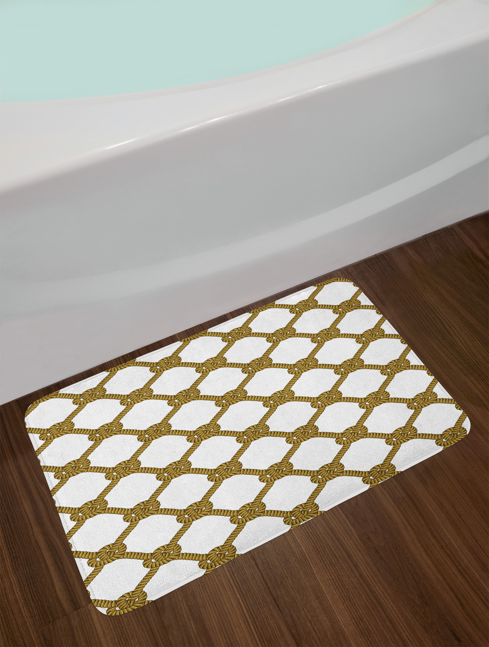 Ambesonne Geometric Bath Mat | Wayfair