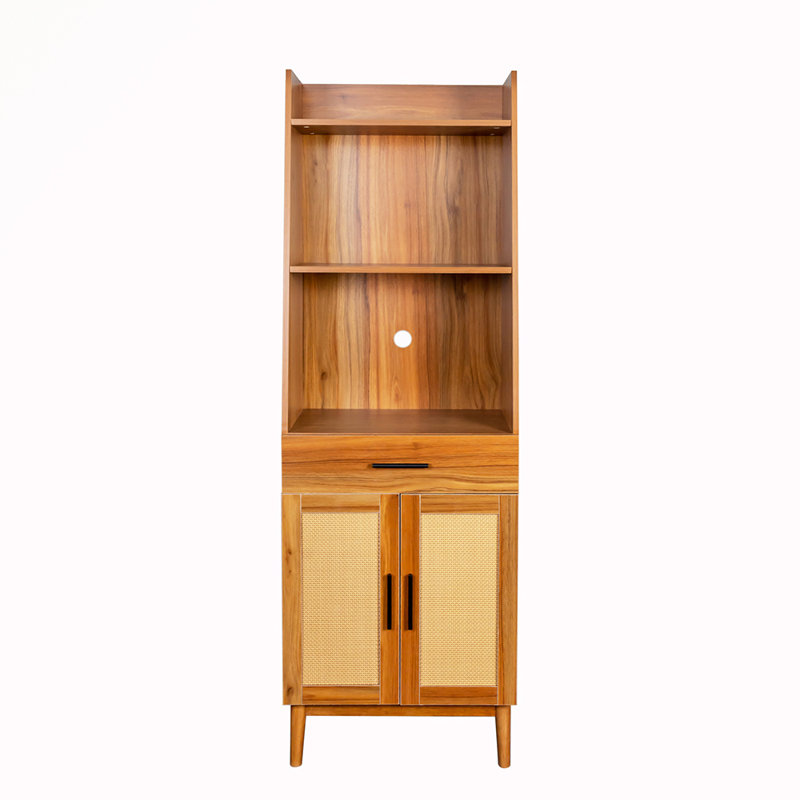 Bayou Breeze Aniyla 71.25'' H x 23.61'' W Standard Bookcase | Wayfair