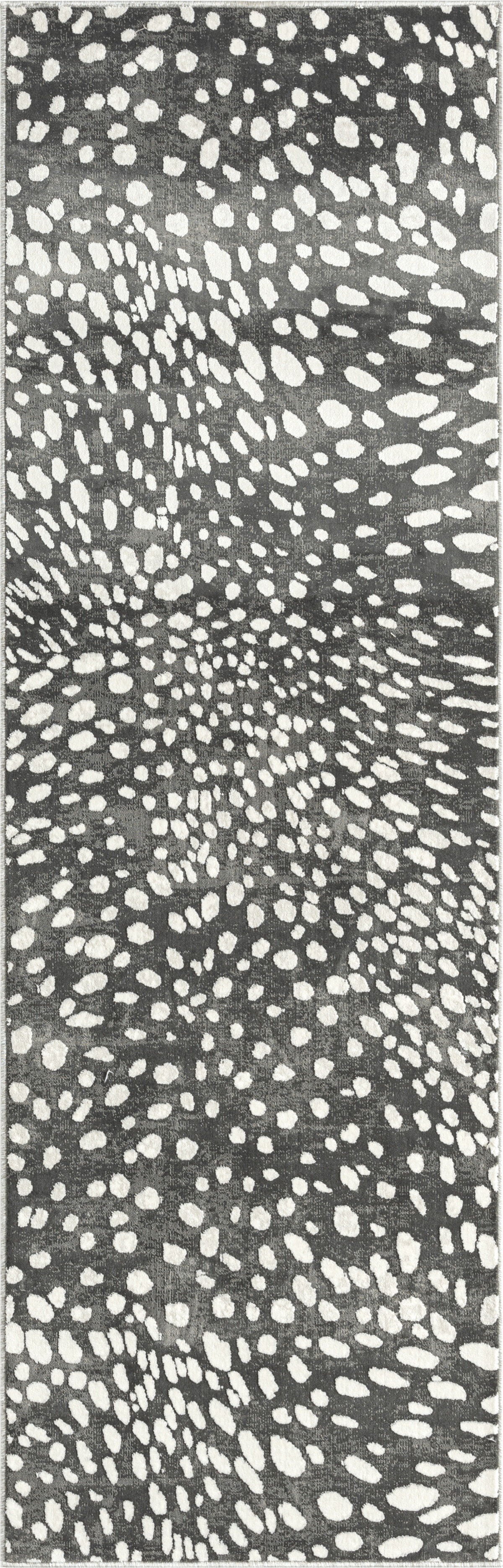 N Natori Animal Print Gray Area Rug & Reviews | Wayfair