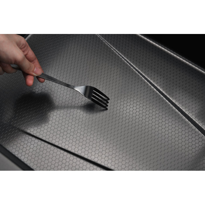 Lefton 304 Stainless Steel Waterfall Kitchen Sink Set, Grey, KS2204-2B ...