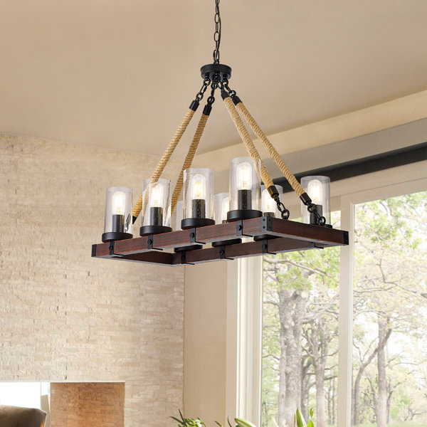 Red Barrel Studio® 8-light Rectangular Pendant Lighting - Wayfair Canada