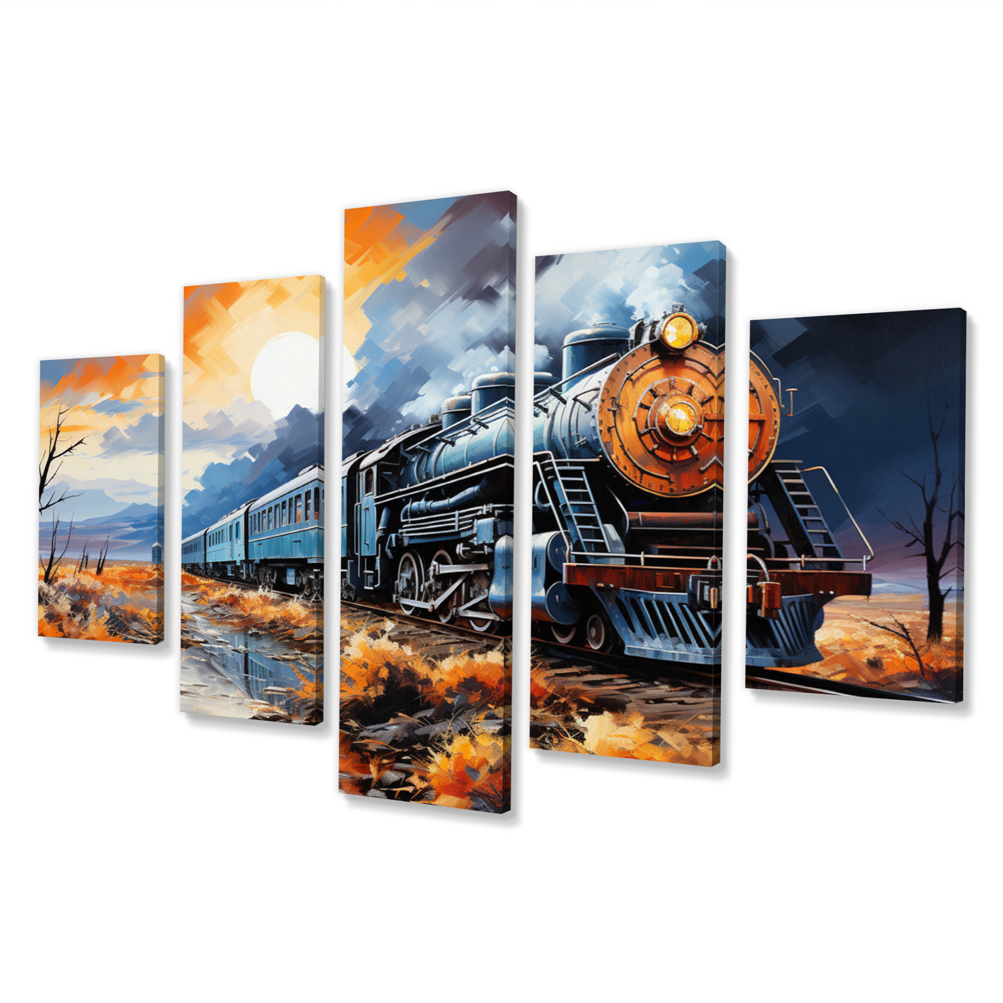 Trent Austin Design® Abstract Train Sublime Landscapes II ...