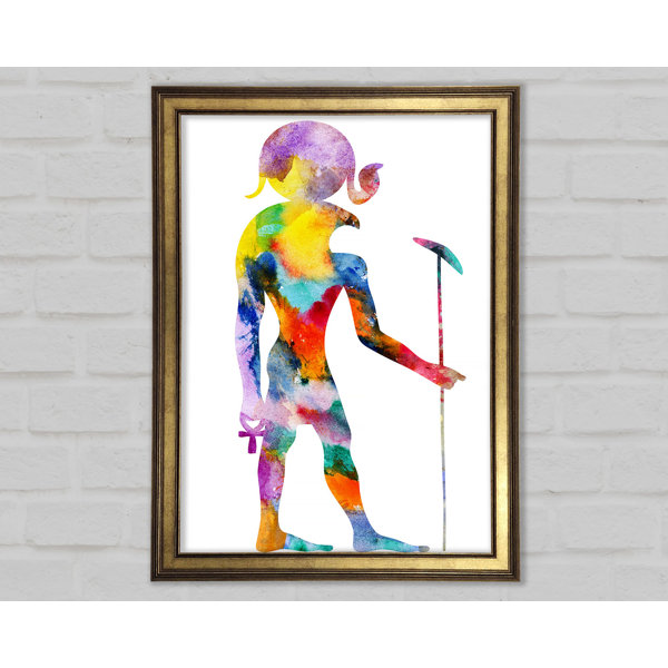 Marlow Home Co. Egyptian God Horus - Single Picture Frame Print ...