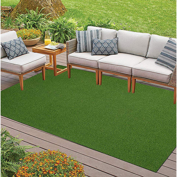 Ambient Rugs Artificial Grass Turf & Reviews - Wayfair Canada