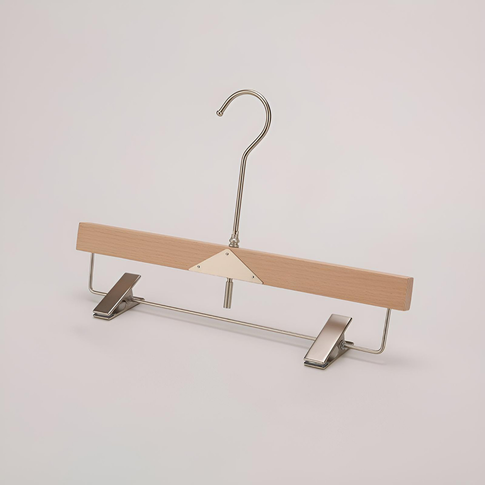 lingfan Trendsetting Beechwood Hangers With Triangular Long Hooks ...