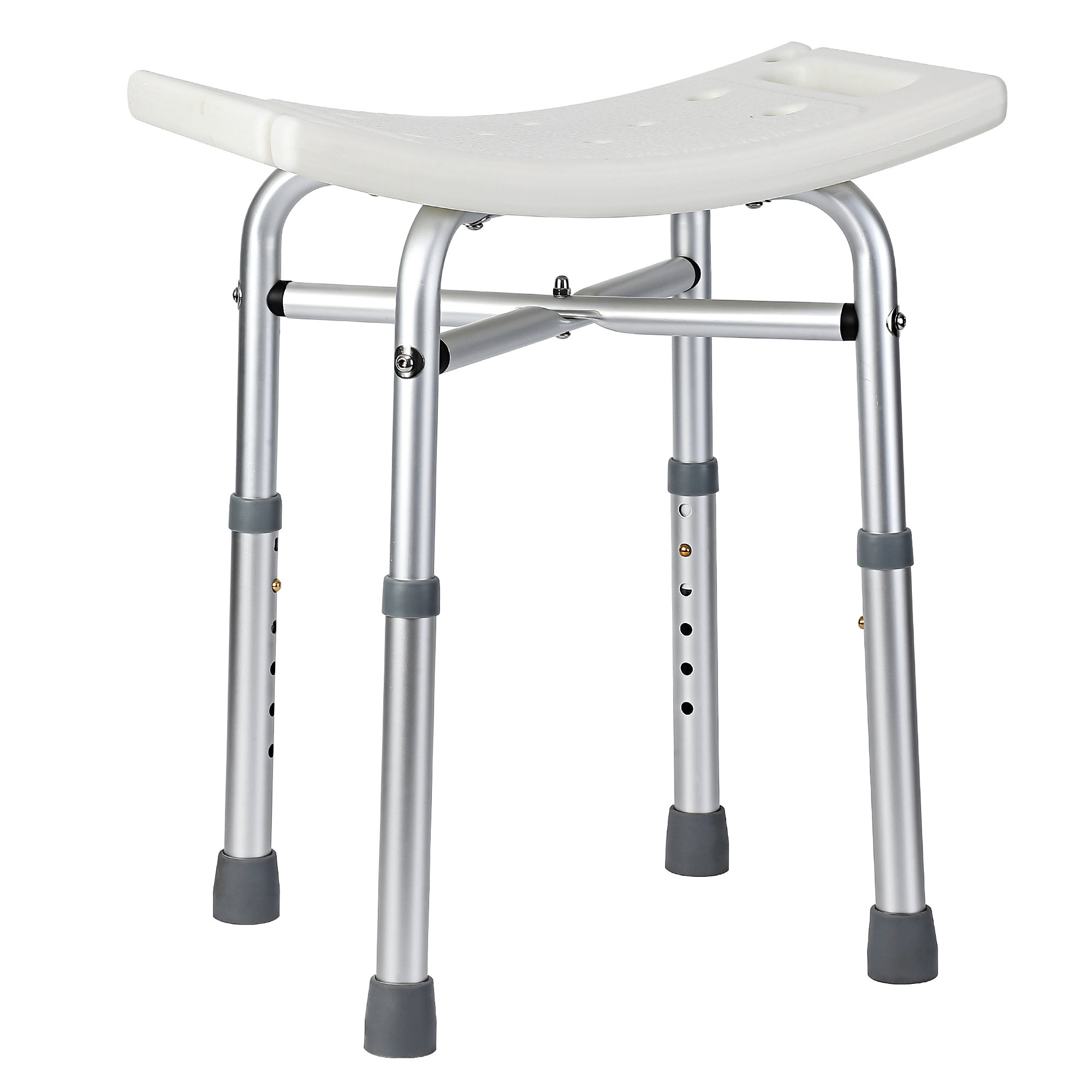 Wrought Studio™ Shower Chair, for Bathroom Bathtub with Adjustable ...