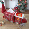 The Holiday Aisle® Letters to Santa Mailbox Christmas Red Train ...