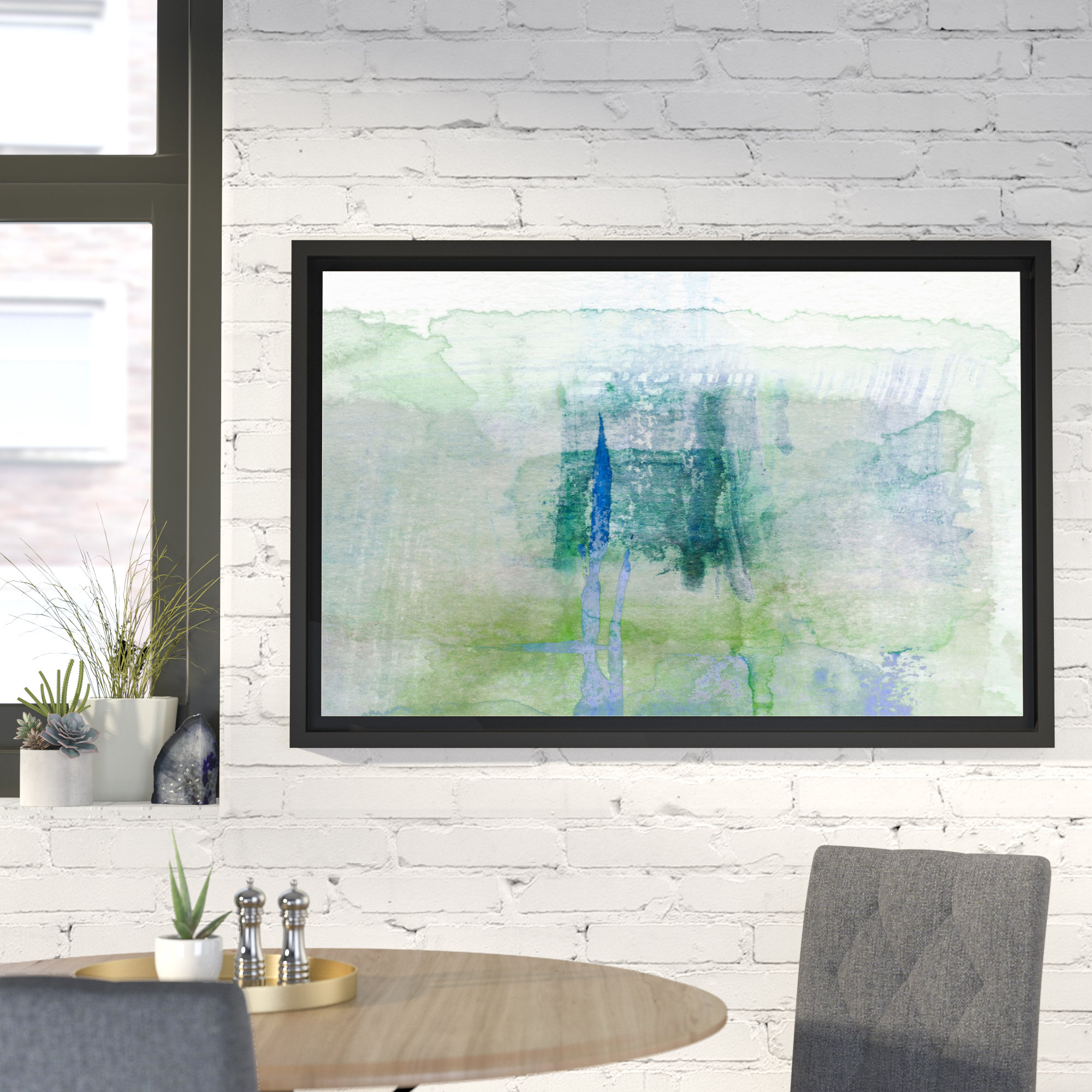 Ivy Bronx 'Statistics X' Framed Print of Painting - Wayfair Canada