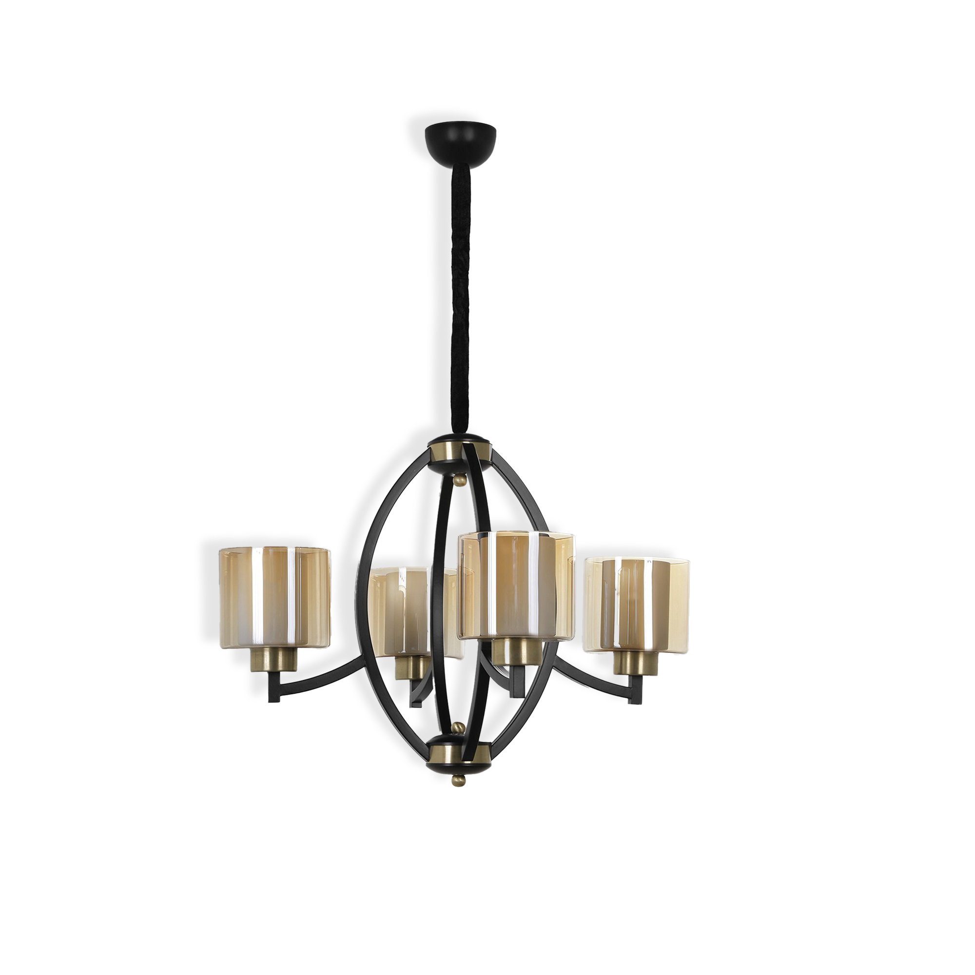 Hokku Designs Adjustable Height Metal Body Glass Cap Classic ...