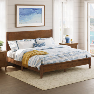 King Size Solid Wood Beds You'll Love | Wayfair
