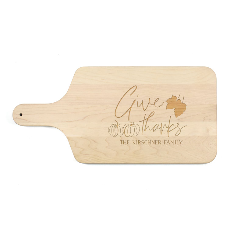 Designs Direct Creative Group Give Thanks Cutting Board | Wayfair