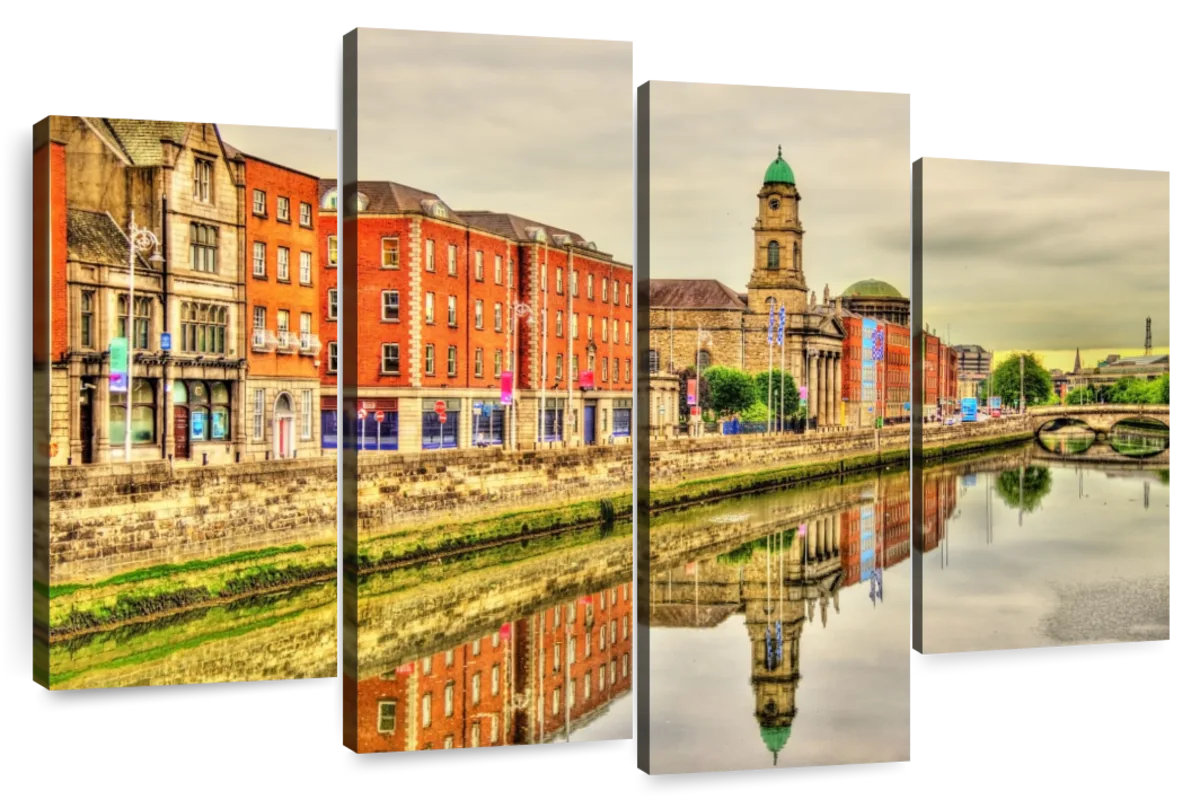 Ebern Designs Sireci Dublin Riverside Buildings | Wayfair