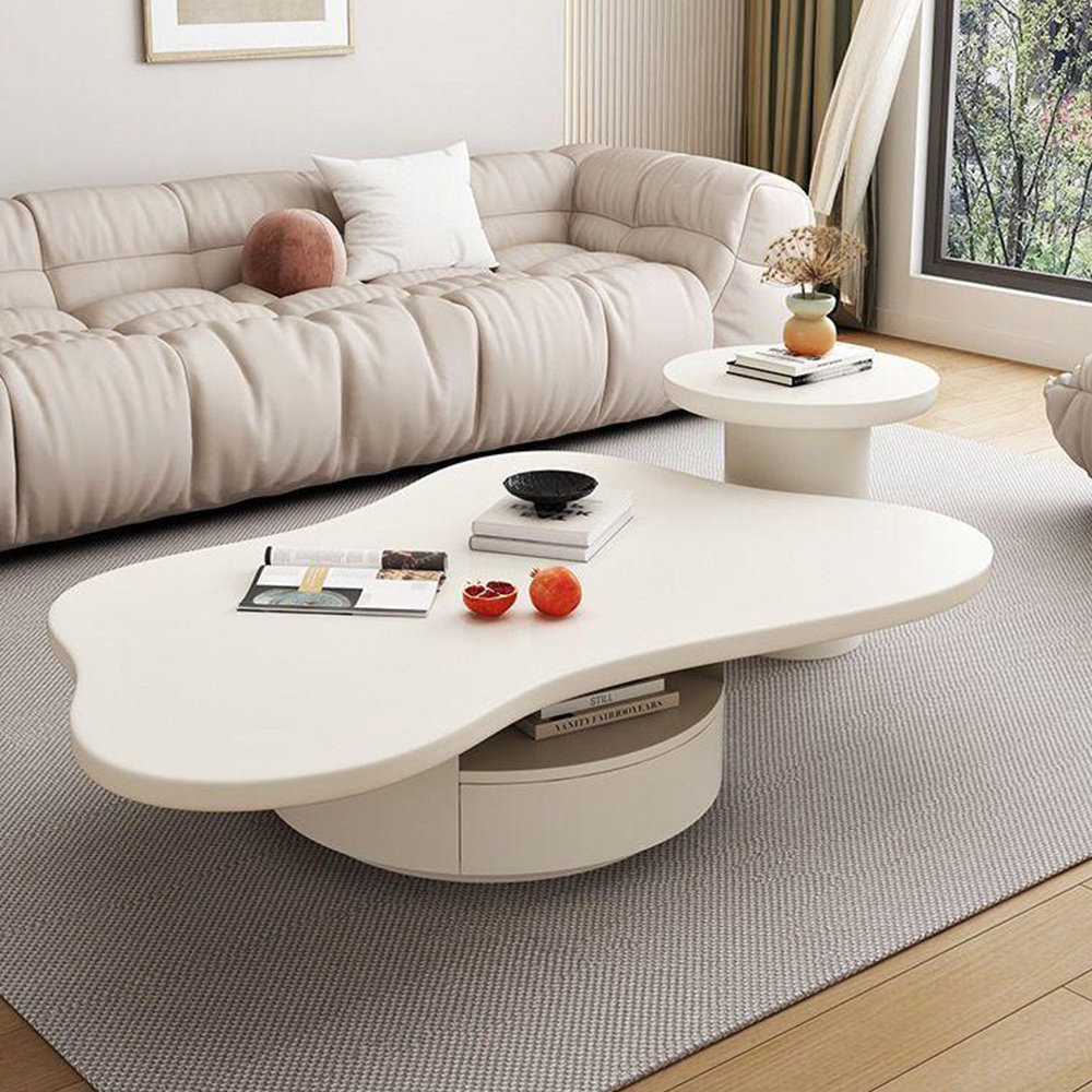 Bkoksety Creamy style multi-functional creative tea table | Wayfair