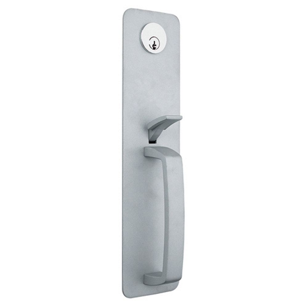 Global Door Controls Aluminum Thumbpiece Entry Handleset Trim for Exit ...
