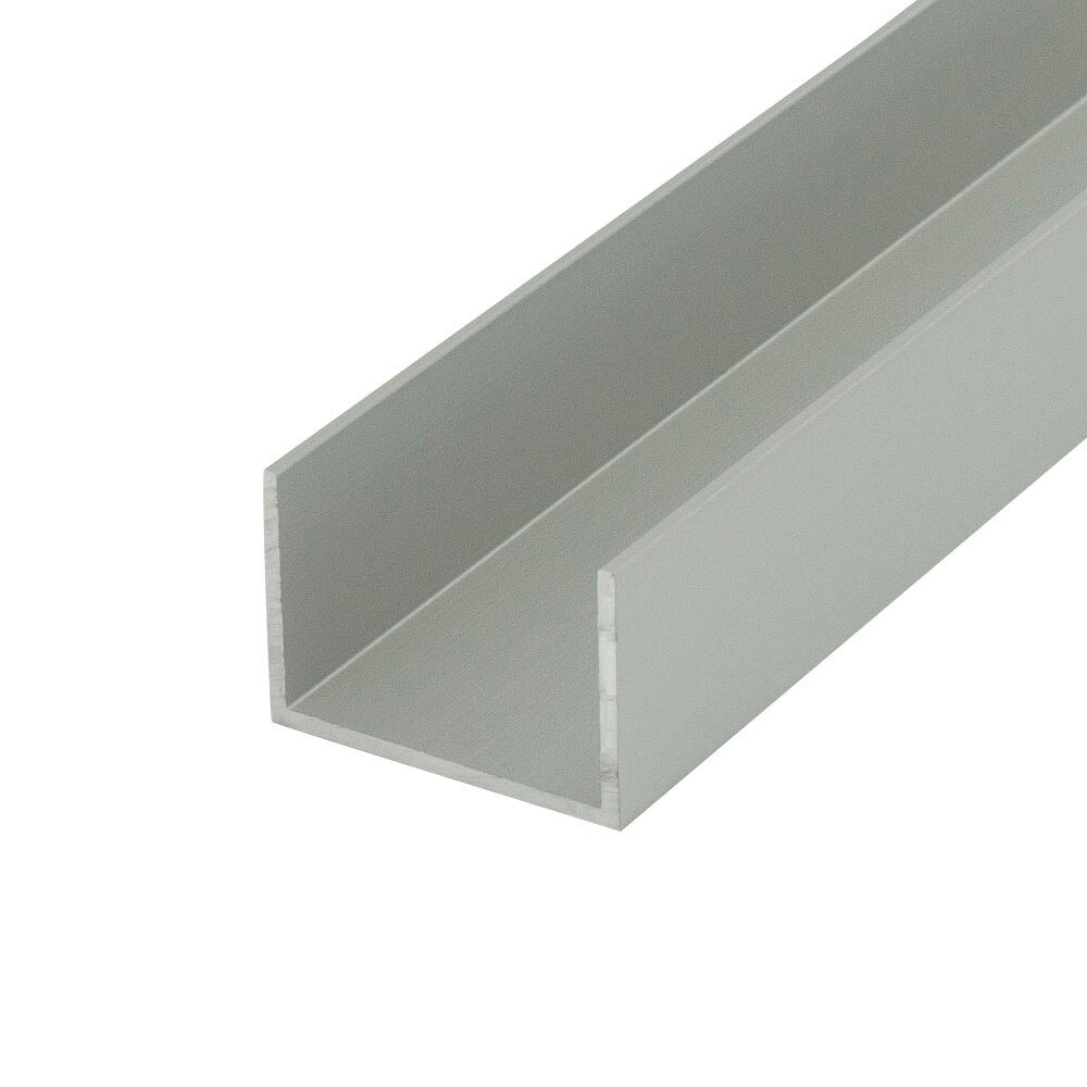 Outwater Alu448-S Satin Finish 1 Inch Inside Dimension Aluminum U ...