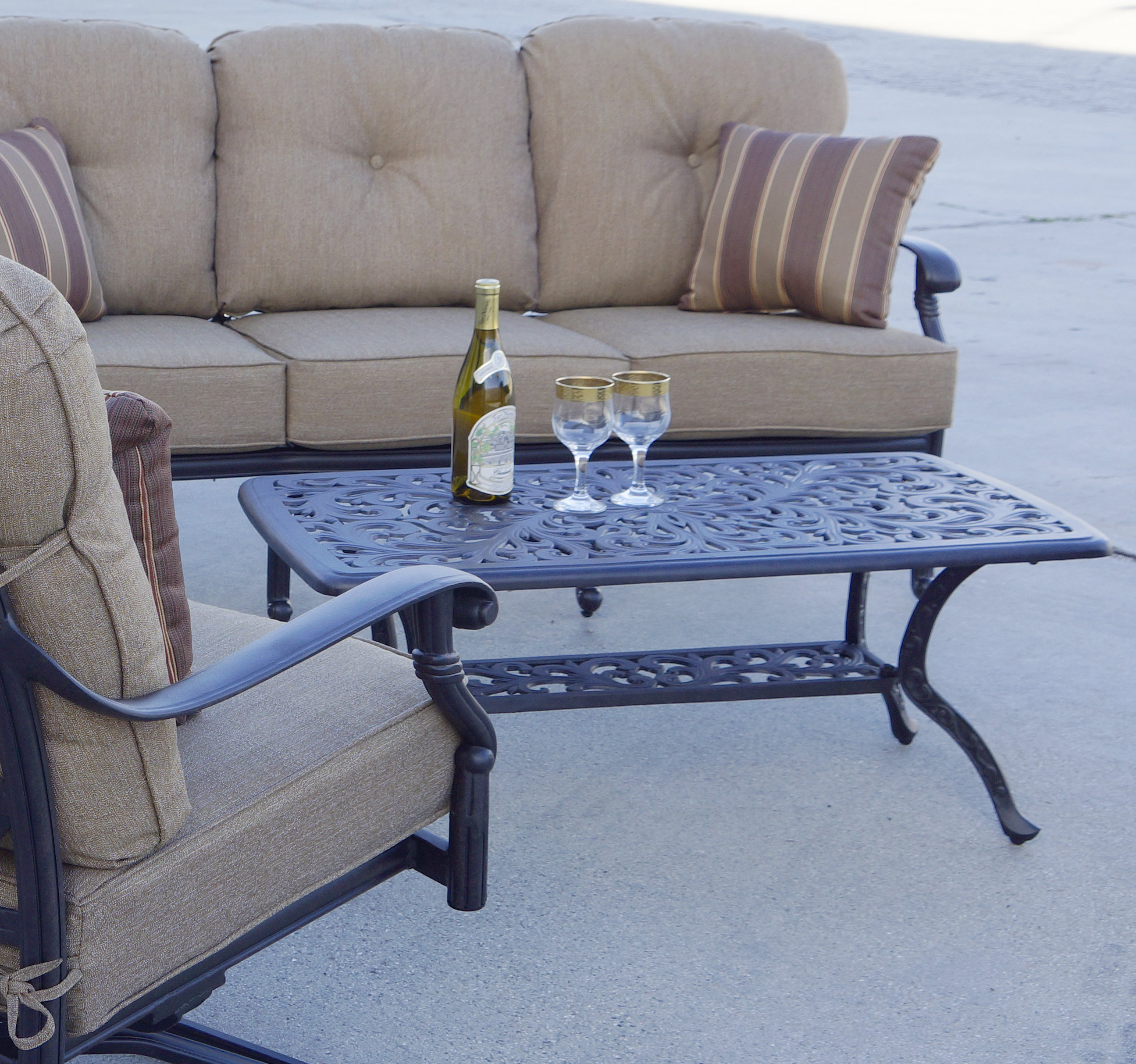 Three Posts Cartee 21" x 42'' Rectangular Coffee Table & Reviews | Wayfair