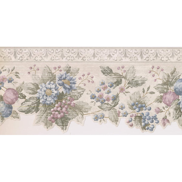 Winston Porter Jaiquan 15' L x 9" W Wallpaper Border | Wayfair