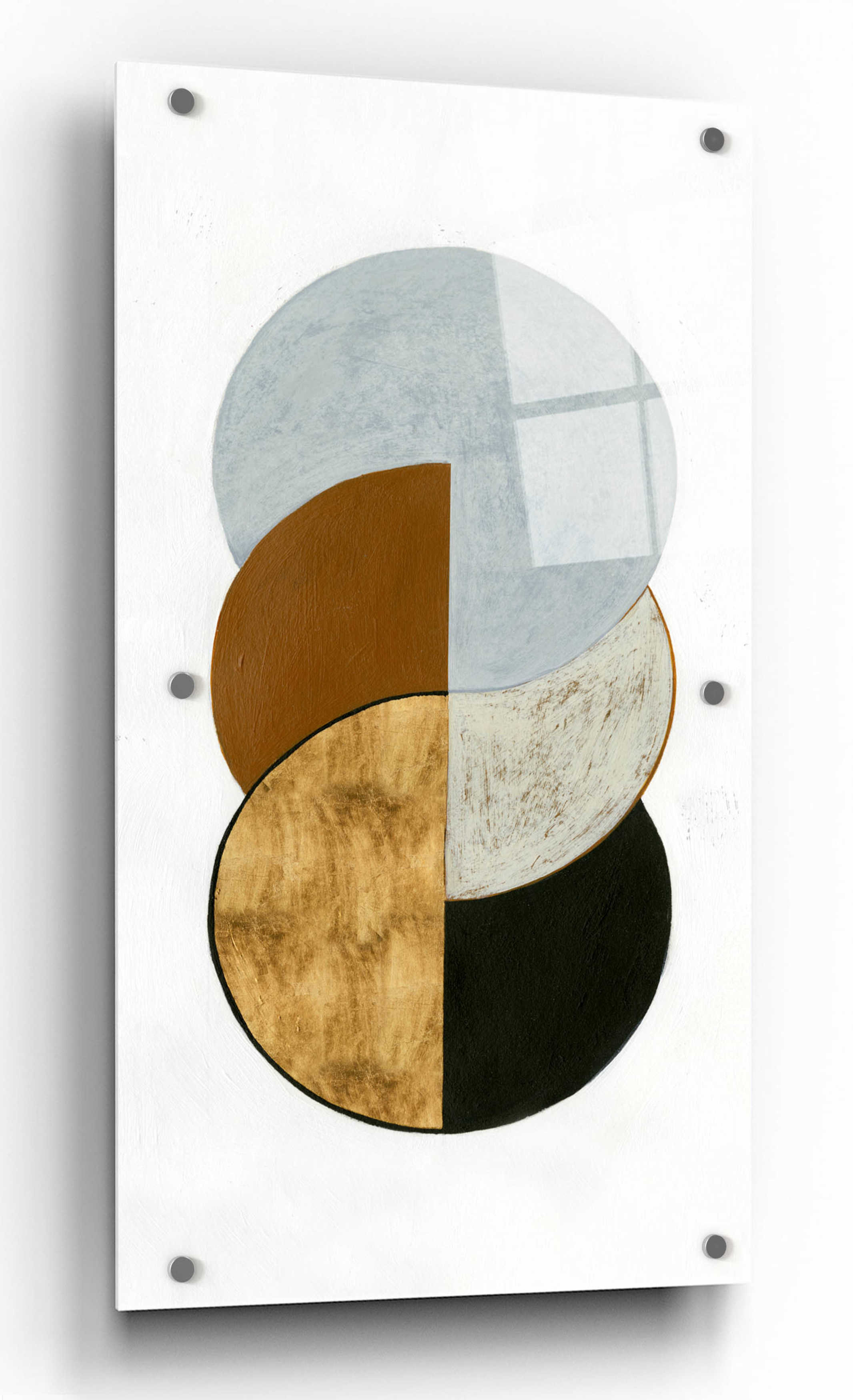 Ivy Bronx Stacked Coins II Stacked Coins II by Grace Popp - Unframed ...