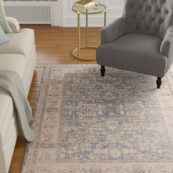 Charlton Home® Christensen Performance White Rug | Wayfair