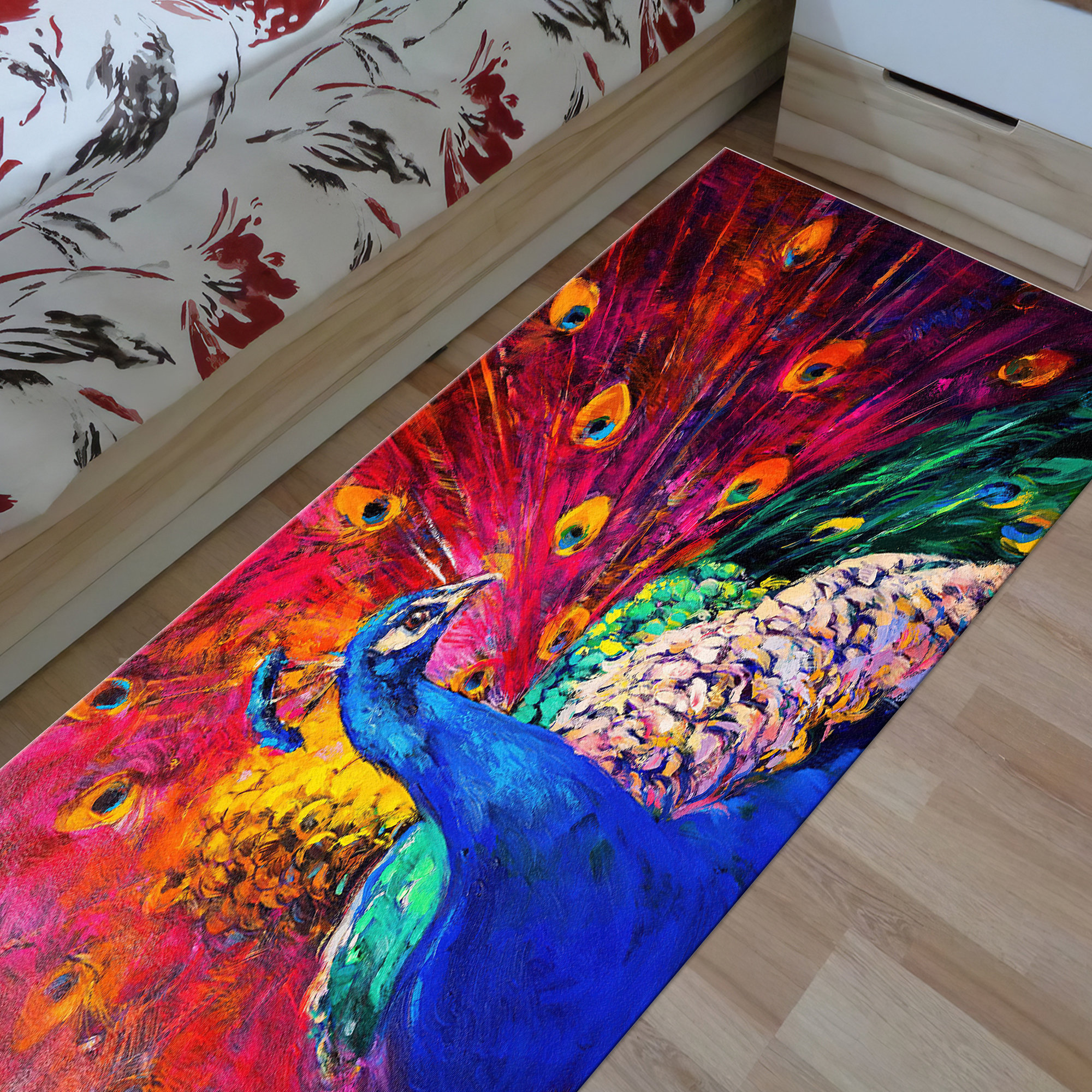 Orren Ellis Elegant Soft Pile Rug with Intricate Geometric Design for ...