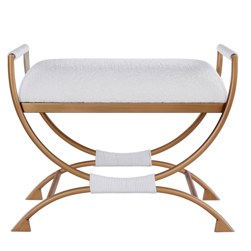 Latitude Run® Small Bench With Arm | Wayfair