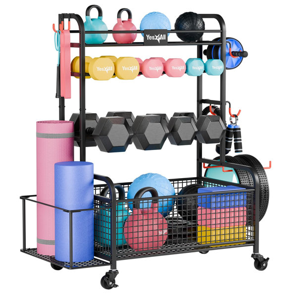 WFX Utility™ Metal Floor Mounted Storage Rack | Wayfair