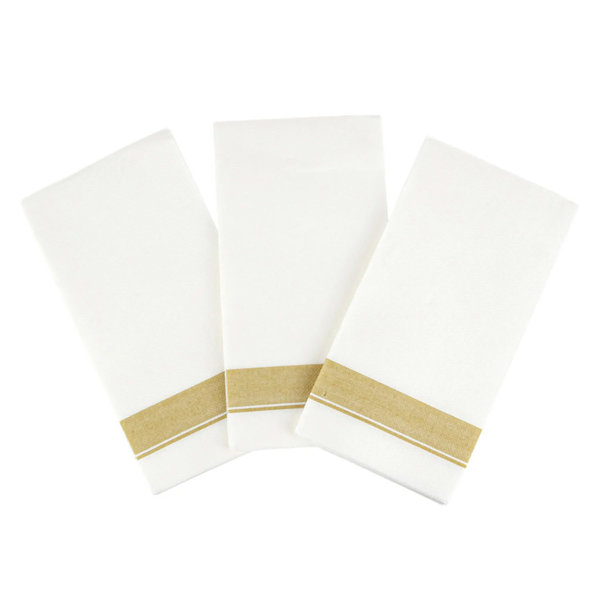 Nicole Fantini Collection Disposable Wedding Dinner Napkins for 50 ...