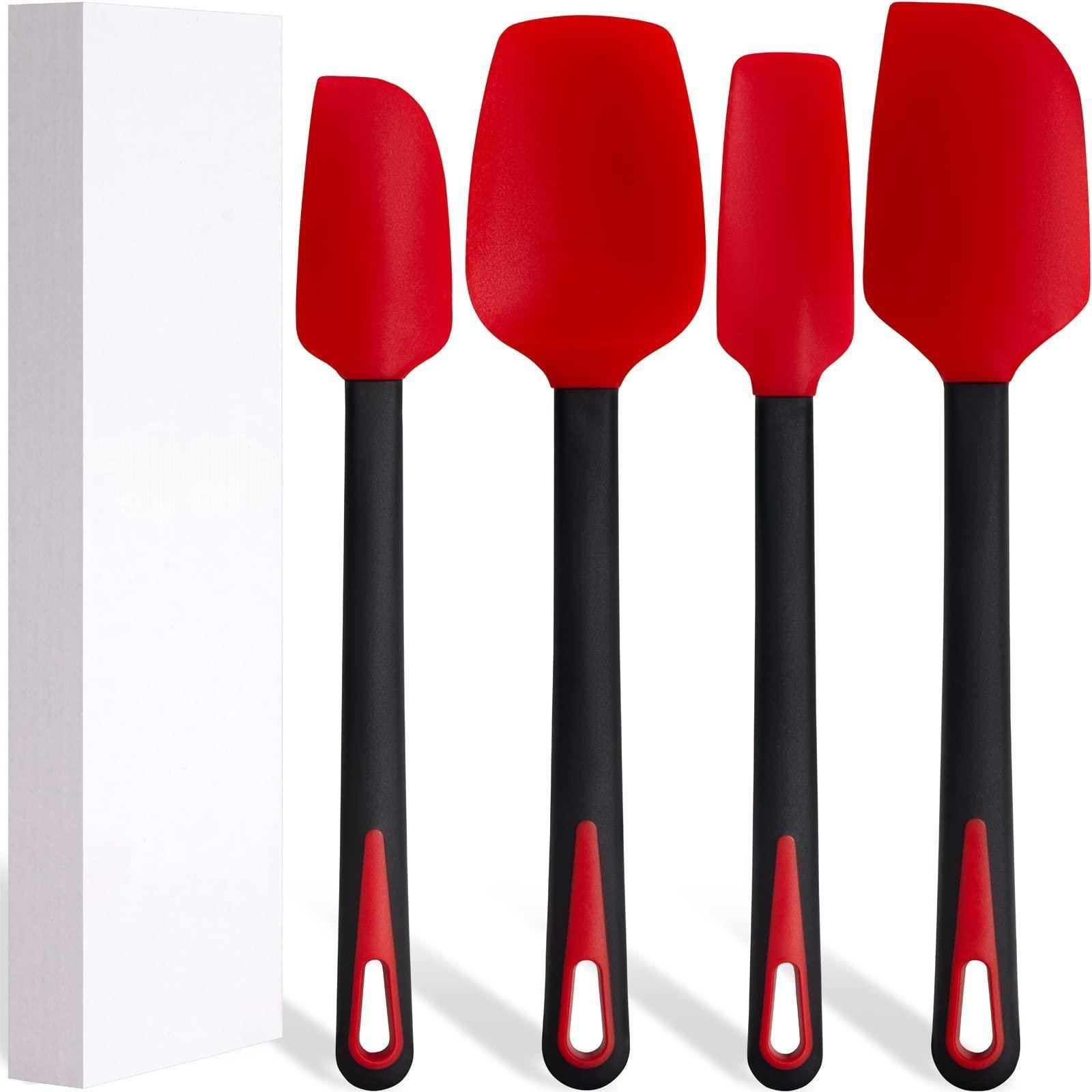 PET SUPPLY PLUS INC Silicone Rubber Spatula For Kitchen Cooking, Baking ...