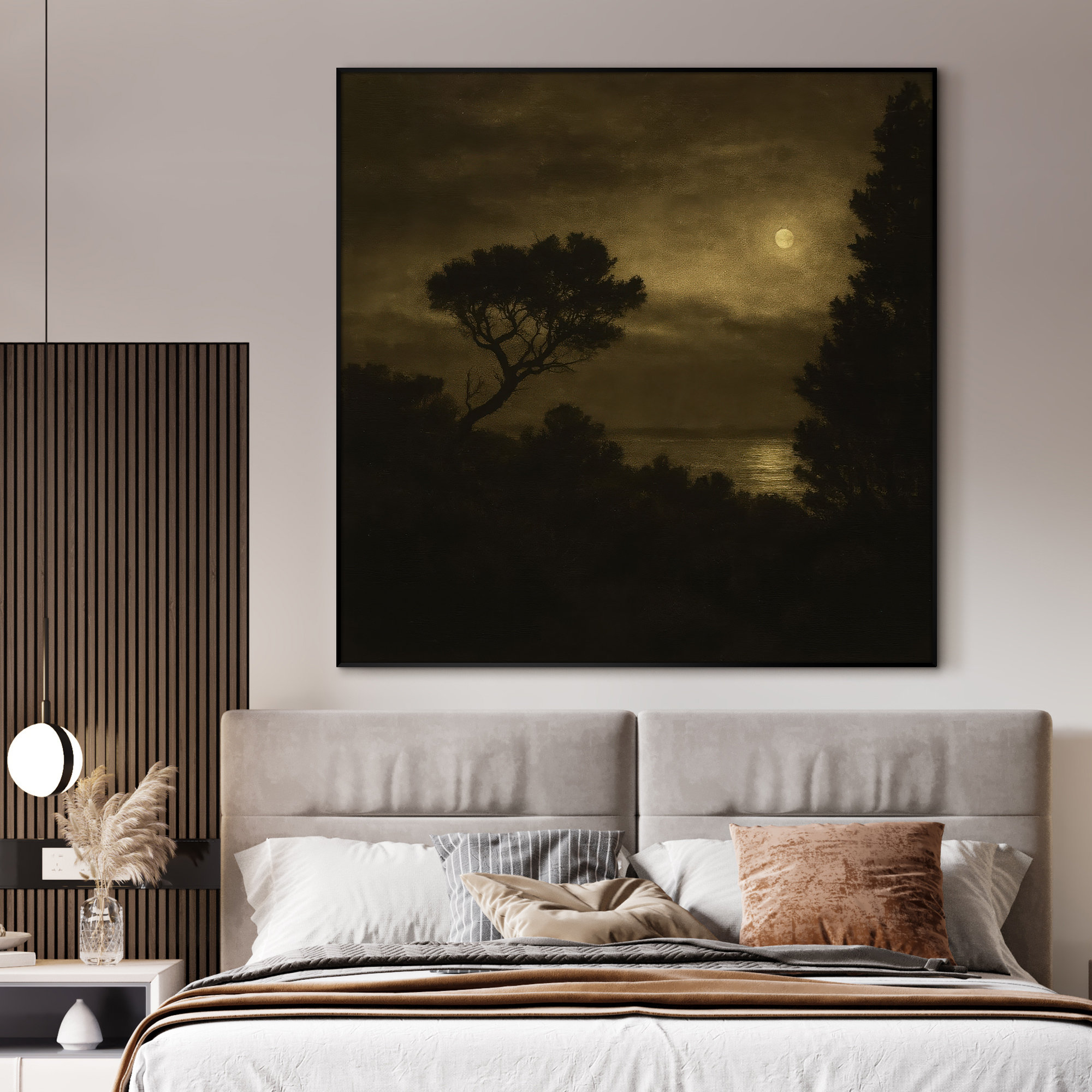 SIGNLEADER Très grande impression d'art mural paysage nature - décor de ...