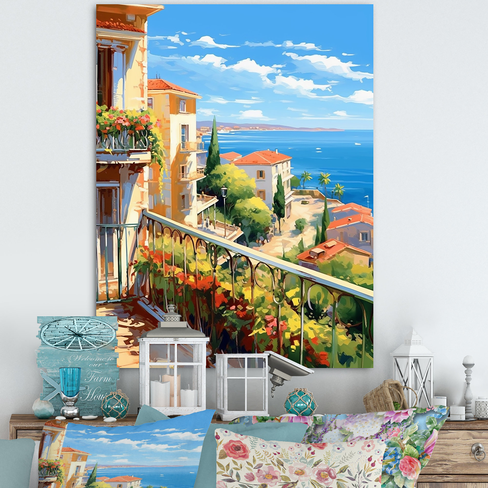 Highland Dunes Beautiful Scenery In Italy - Italy Wall Decor | Wayfair