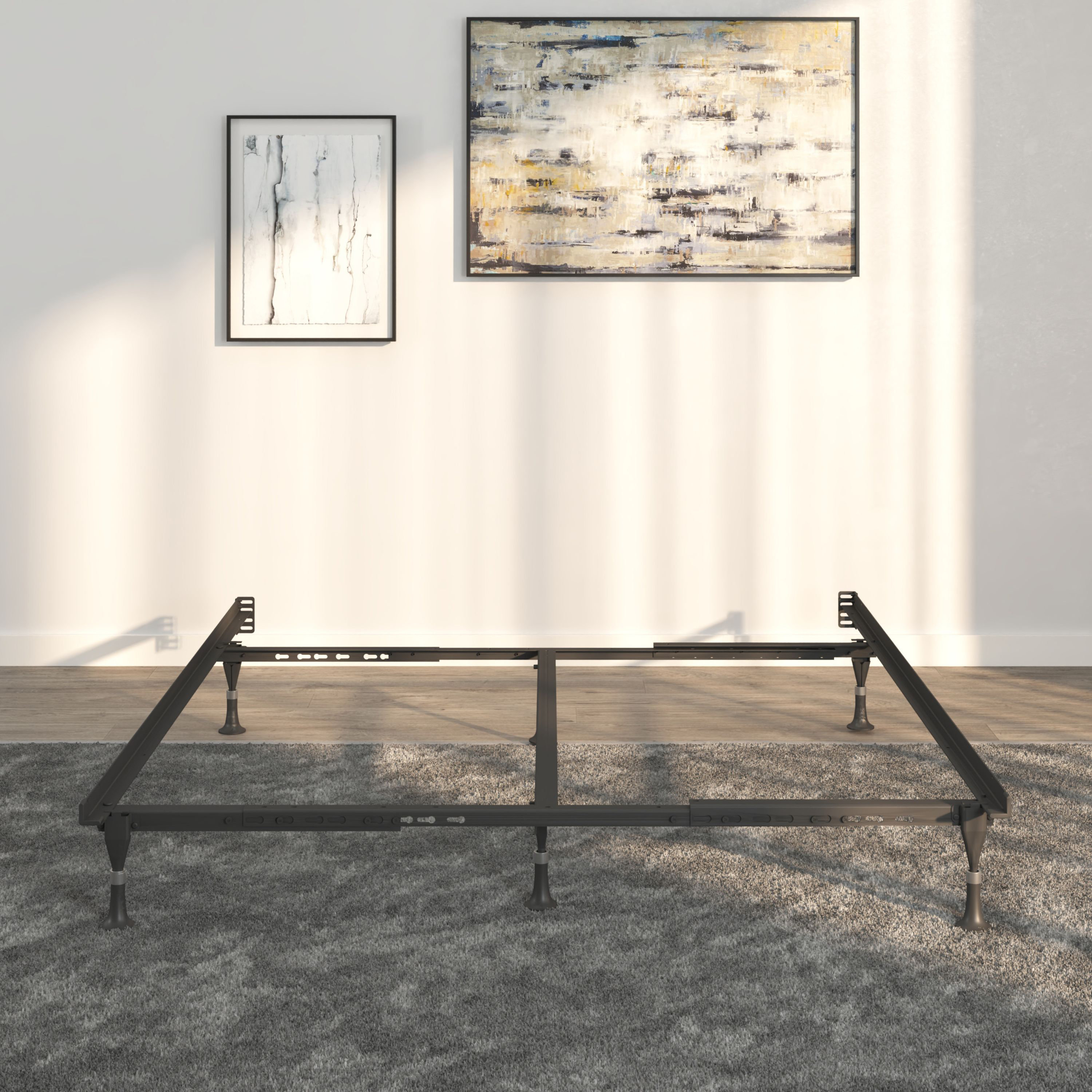 Home by Hollywood Atlas-Lock - Bed Frame with Glides | Wayfair