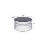 Latitude Run® CT901 Modern Contemporary Metal Nested Base And Tinted ...