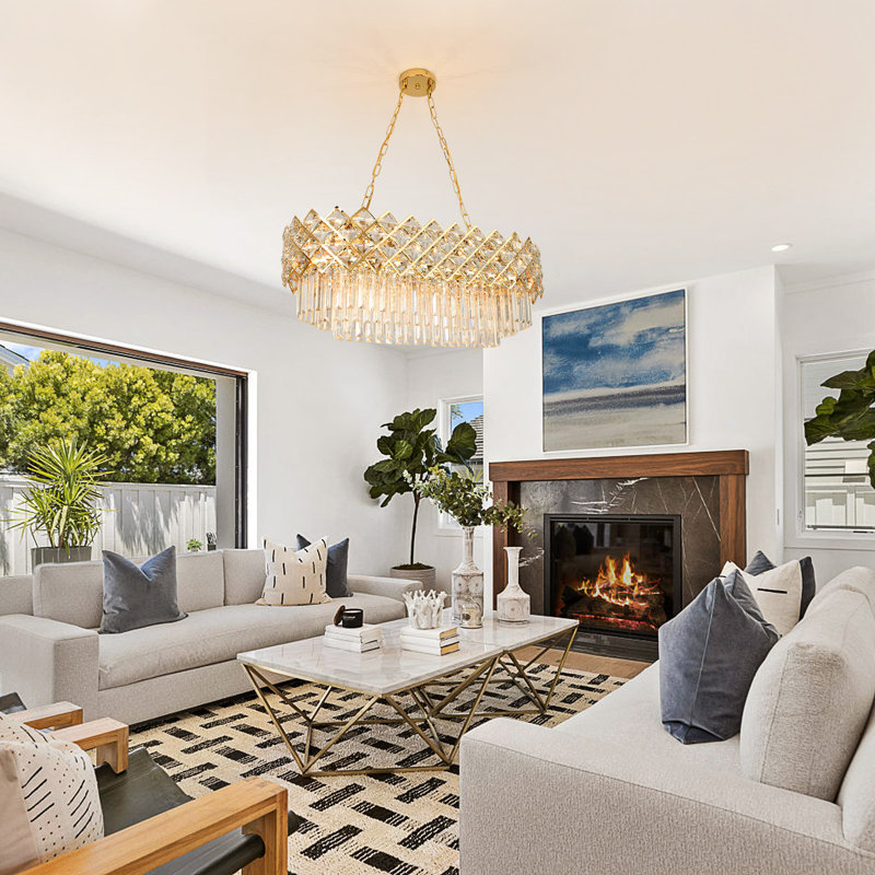 Mercer41 Sieta 8 - Light Dimmable Tiered Chandelier & Reviews | Wayfair