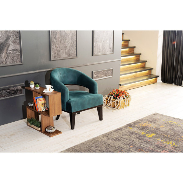 Millwood Pines Benette Solid Wood End Table, Side Table, Accent Table ...