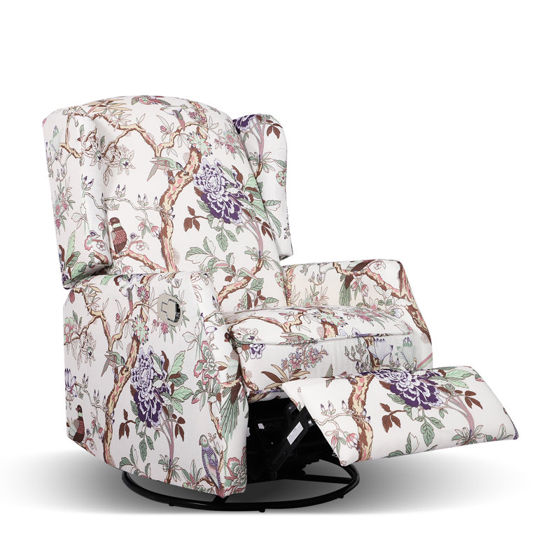 Latitude Run® Lola-Belle Swivel Rocker Recliner with Adjustable ...