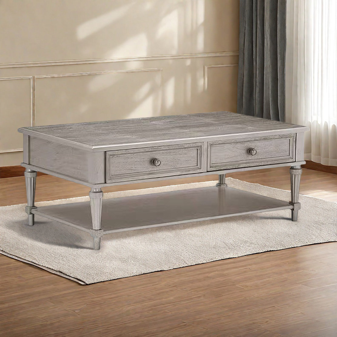 Wu's StylishVault American light luxury rectangular coffee table | Wayfair