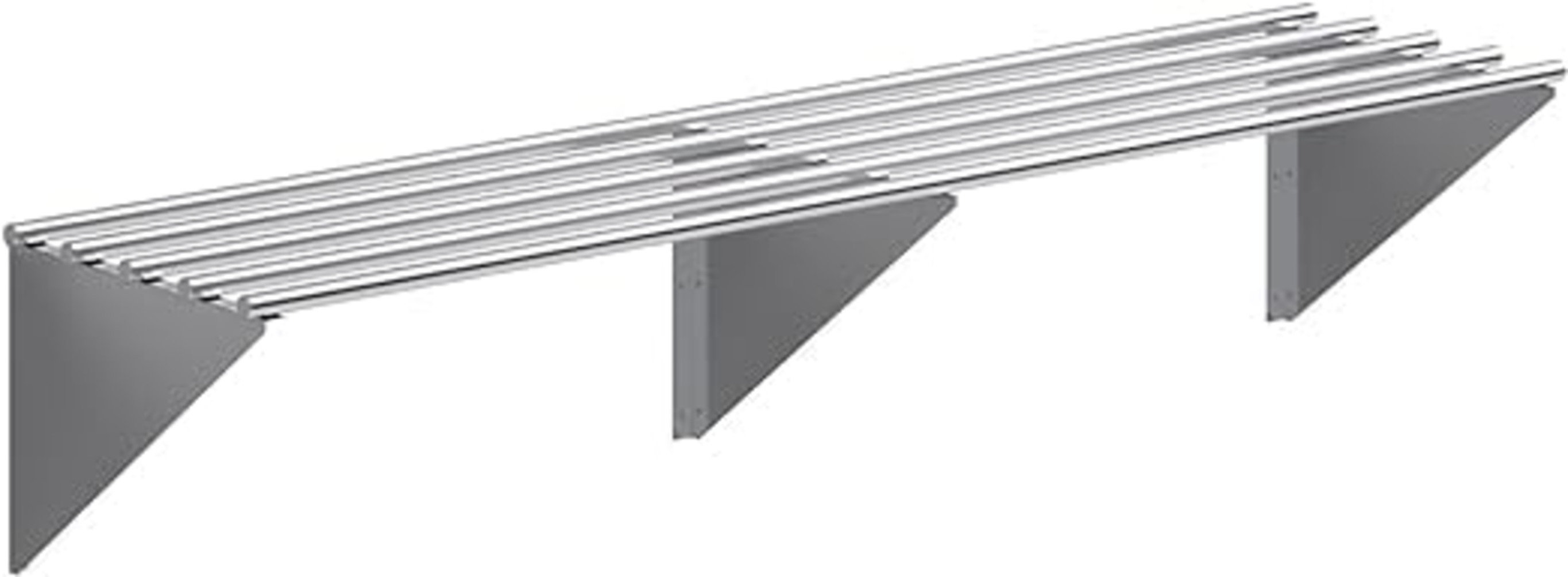 Orren Ellis Premium Quality Stainless Steel Tubular Wall Shelf ...