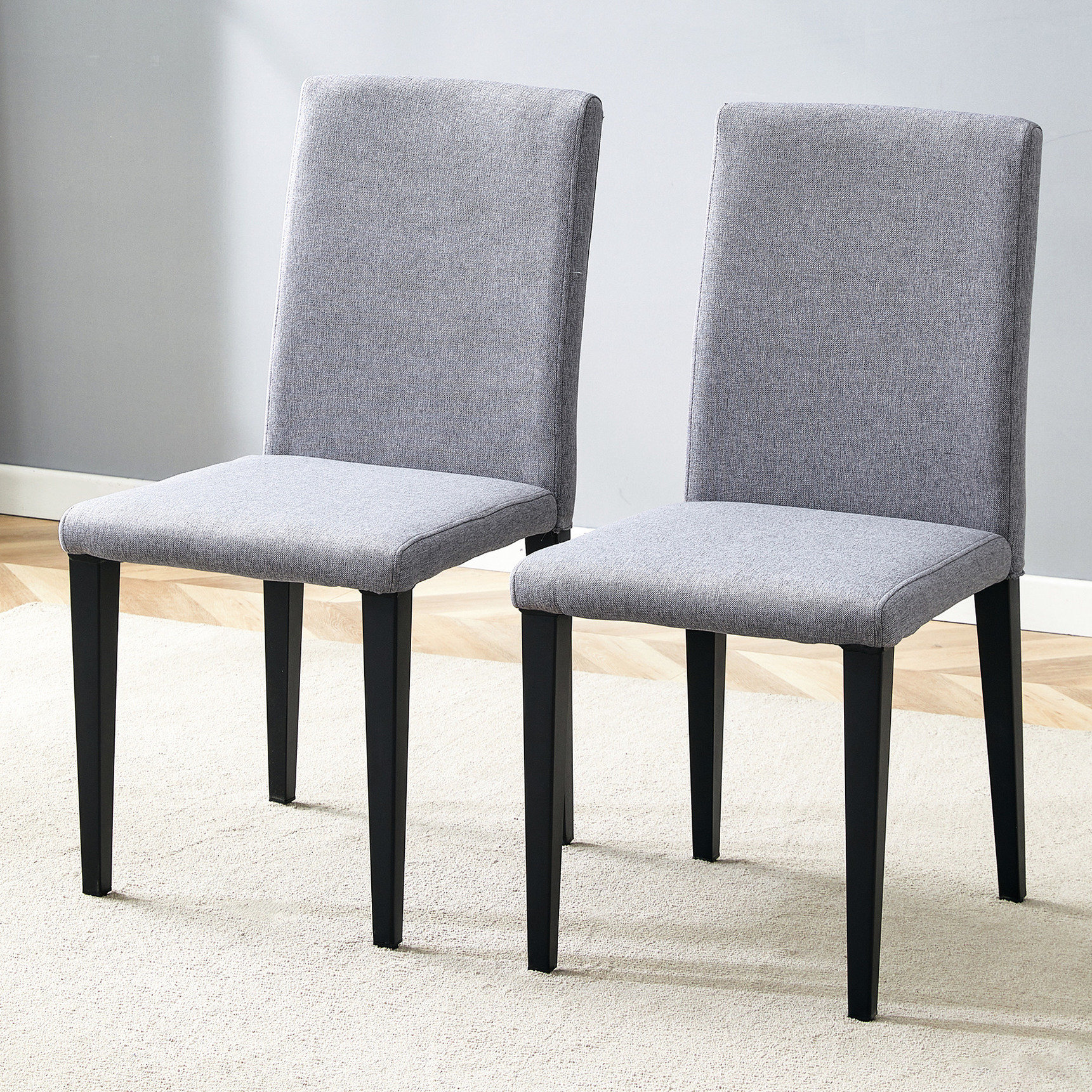 Latitude Run® Two Dining Chairs. Fashionable & Practical. Comfortable ...
