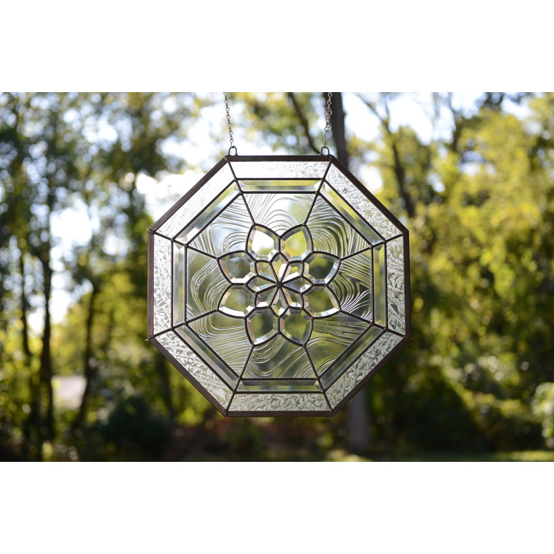 World Menagerie Stained Glass Window Panel | Wayfair