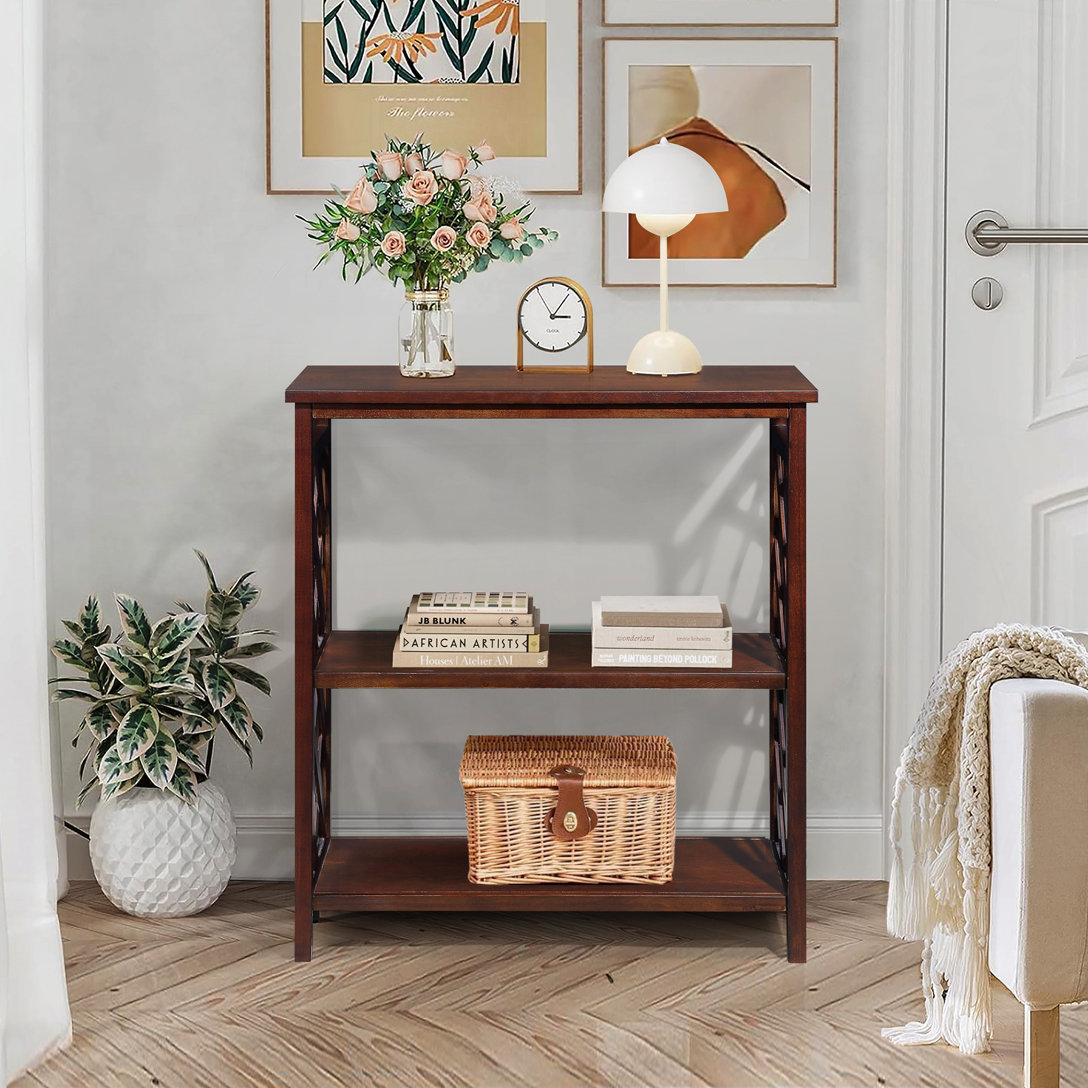 Ebern Designs 3-Tier with Storage Shelves Console Table - Wayfair Canada