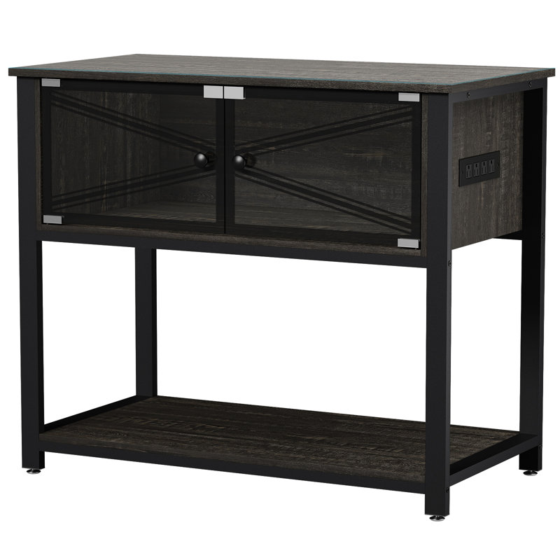 Archie & Oscar™ 40 Gallon Aquarium Stand With Storage and Built-In ...