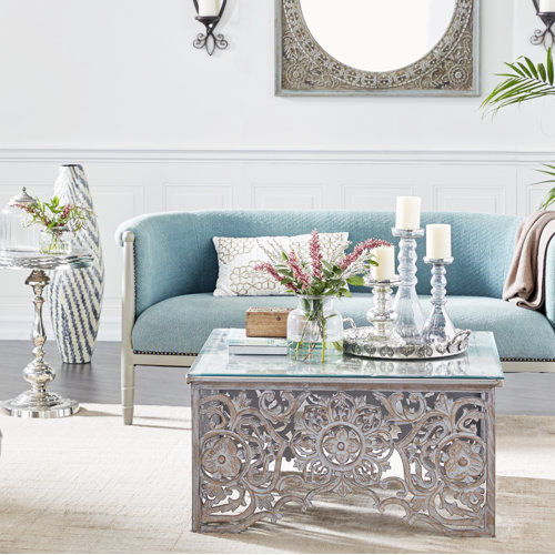 One Allium Way® Poling Coffee Table | Wayfair