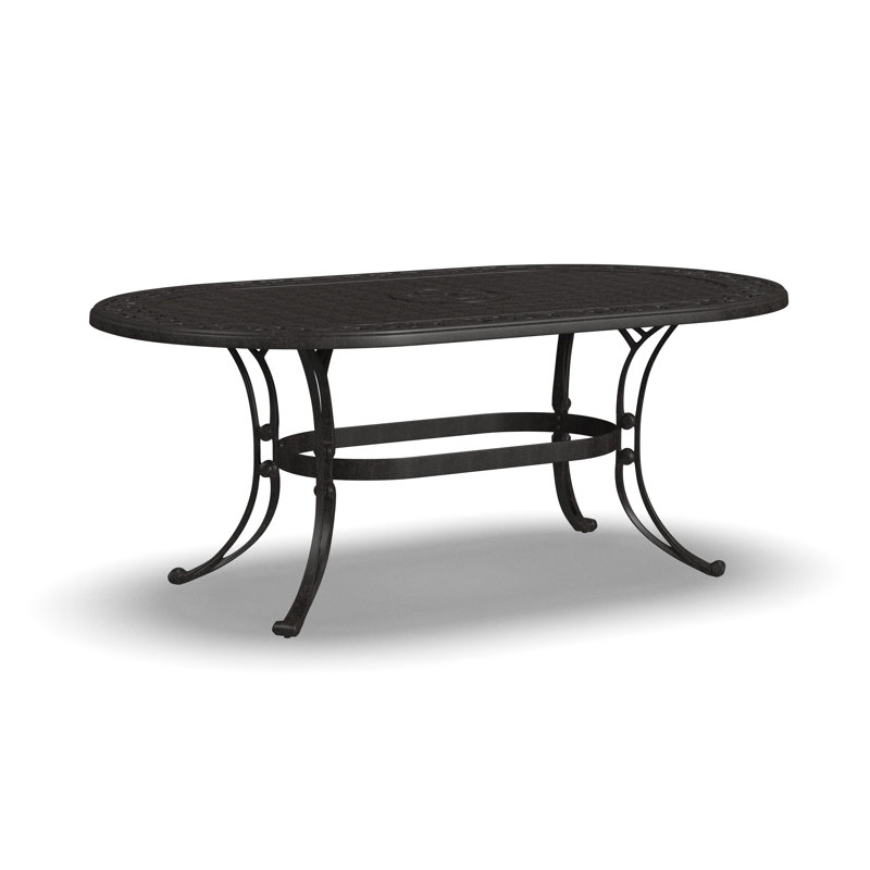 Laurel Foundry Modern Farmhouse Saoirse 6 - Person Oval Outdoor Dining ...